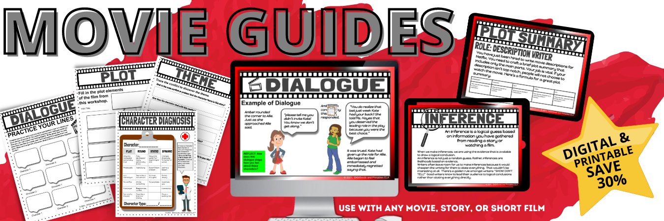 TEACHING WITH FILM INCREASES STUDENT ENGAGEMENT WITH BOOKS! It's true ...