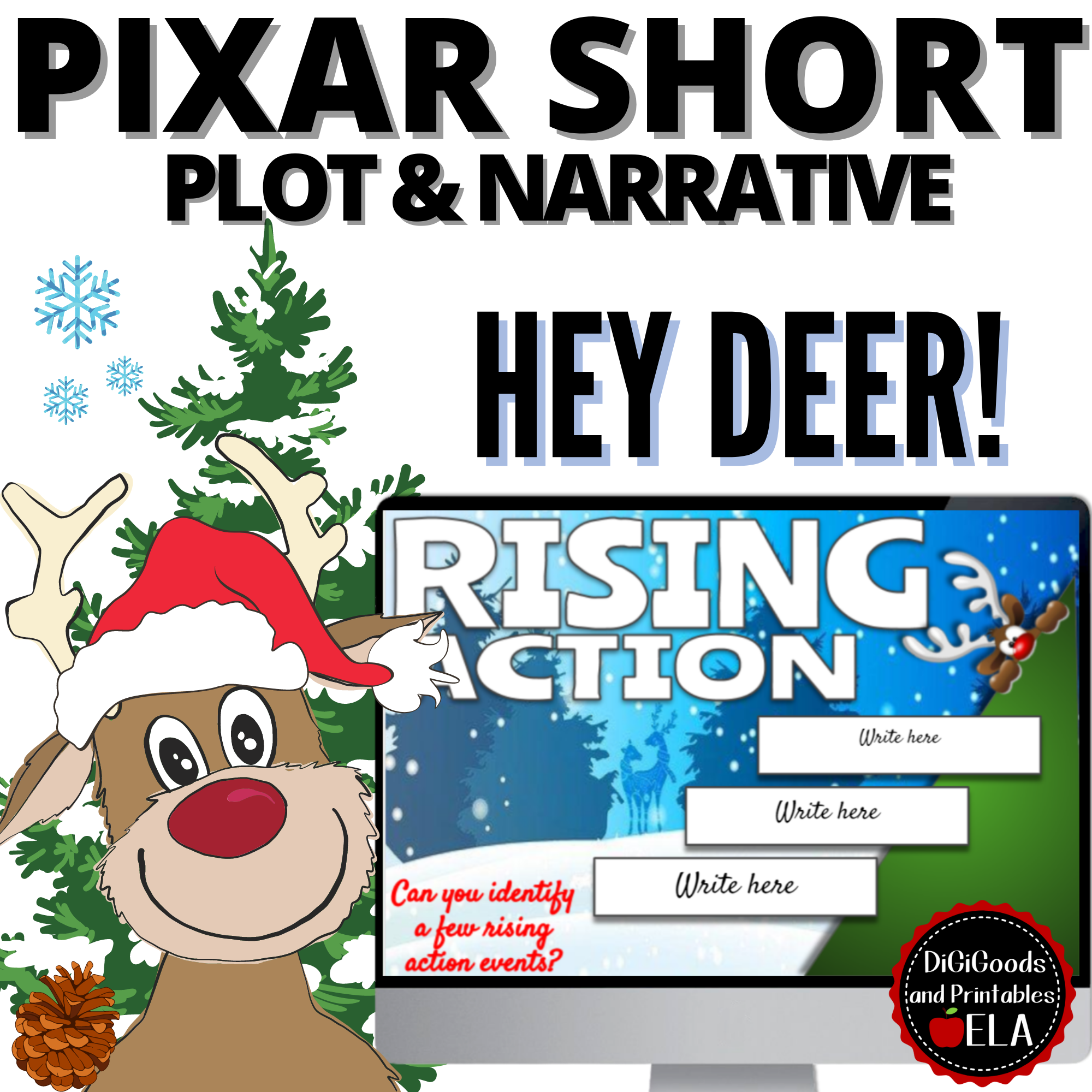 ELA Digital & Printable Christmas and Winter Resources - DiGiGoods and ...