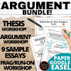 Teaching Argumentative Essay Writing and Thesis Statement With The Most ...