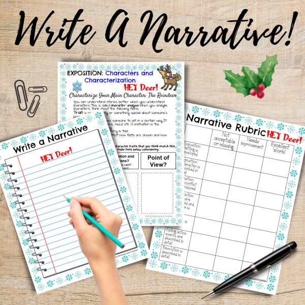 ELA Digital & Printable Christmas and Winter Resources - DiGiGoods and ...