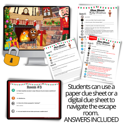 ELA Digital & Printable Christmas and Winter Resources - DiGiGoods and ...