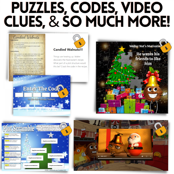 ELA Digital & Printable Christmas and Winter Resources - DiGiGoods and ...