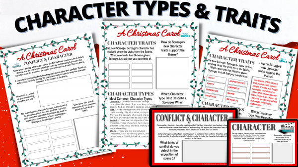 Teach Literary Elements using A Christmas Carol Animated Short Film ...