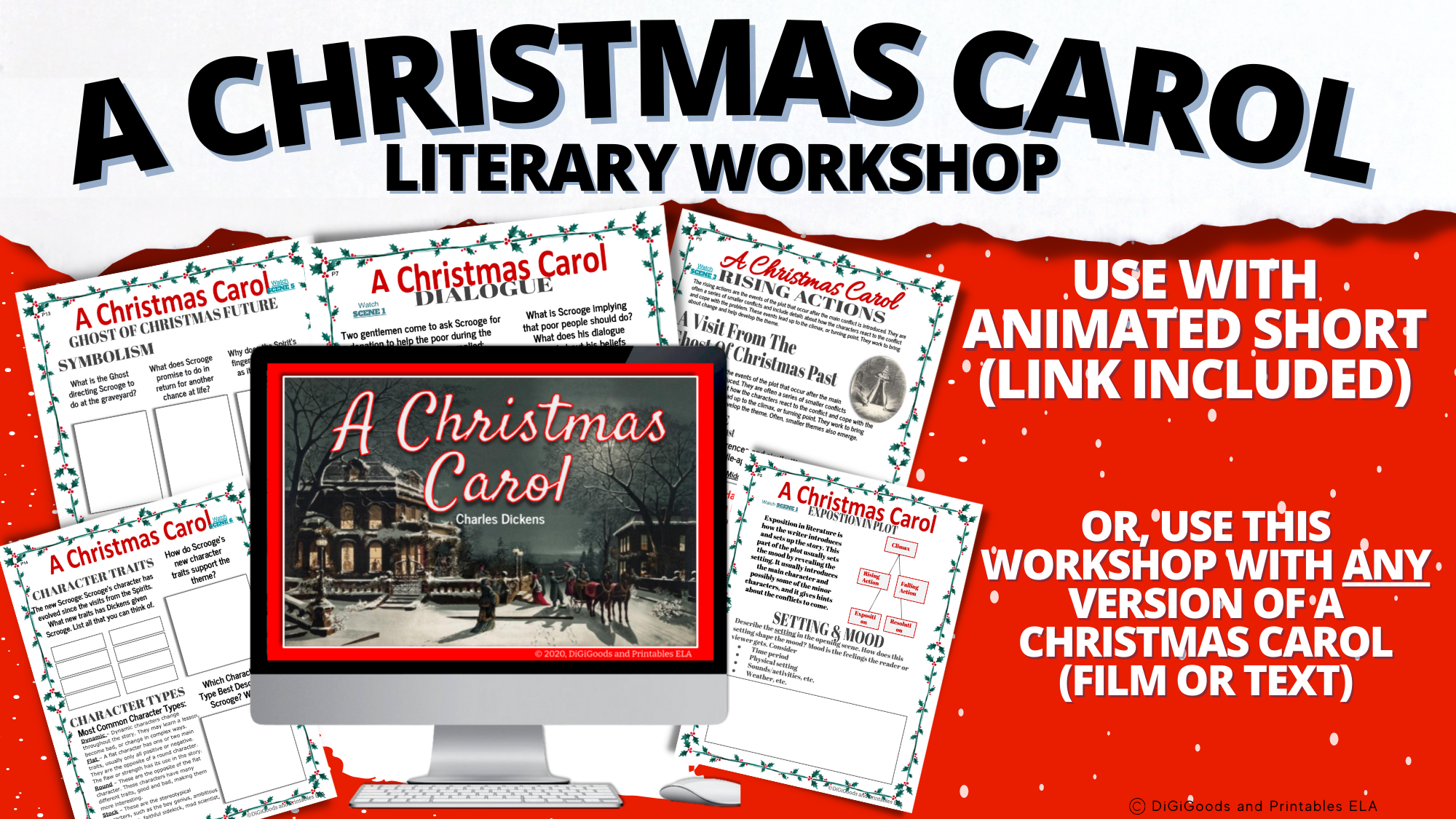 A Christmas Carol Story Printable