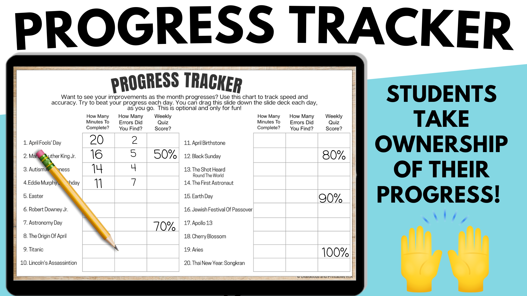 Middle School Grammar Bell Ringers For English Language Arts (ELA ...