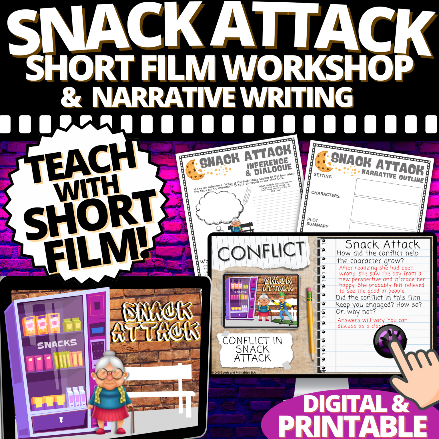 Top 10 Animated Shorts for Teaching Literary Elements (and Resources ...